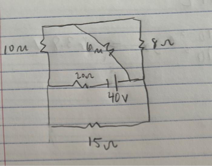 Solved find the current provided by the battery | Chegg.com