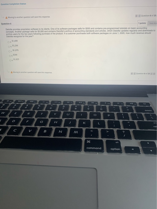 Solved Question Completion Status Question of 23 Moving to | Chegg.com