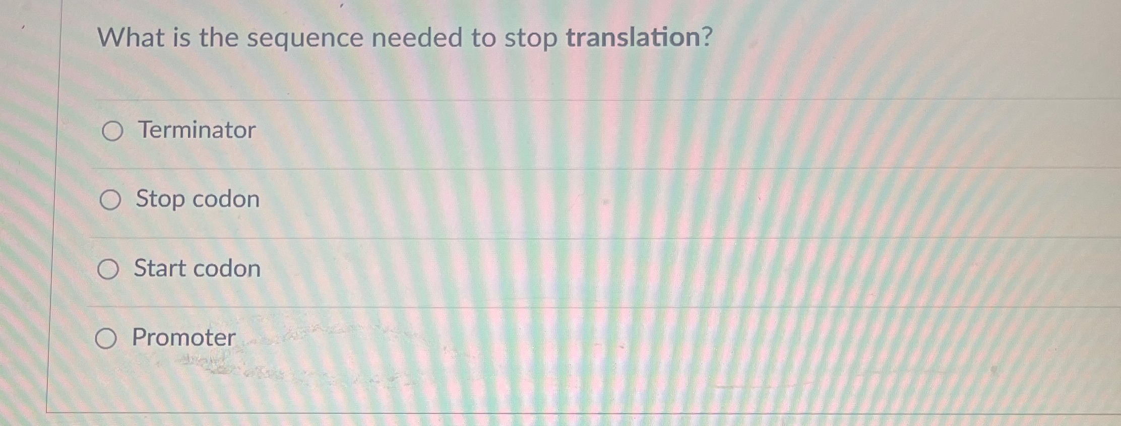 Solved What is the sequence needed to stop | Chegg.com