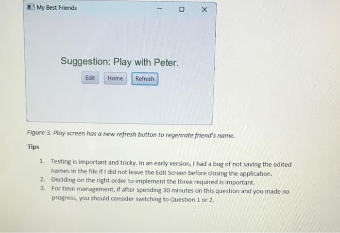 Solved Question 3 Multi-Scene JavaFX Application with | Chegg.com