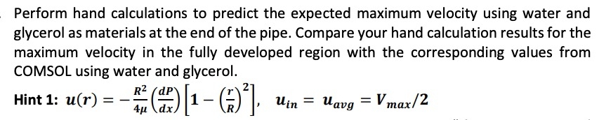 Solved Perform hand calculations to predict the expected | Chegg.com
