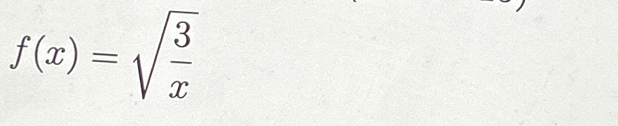 Solved find the derivative f(x)=3x2 | Chegg.com