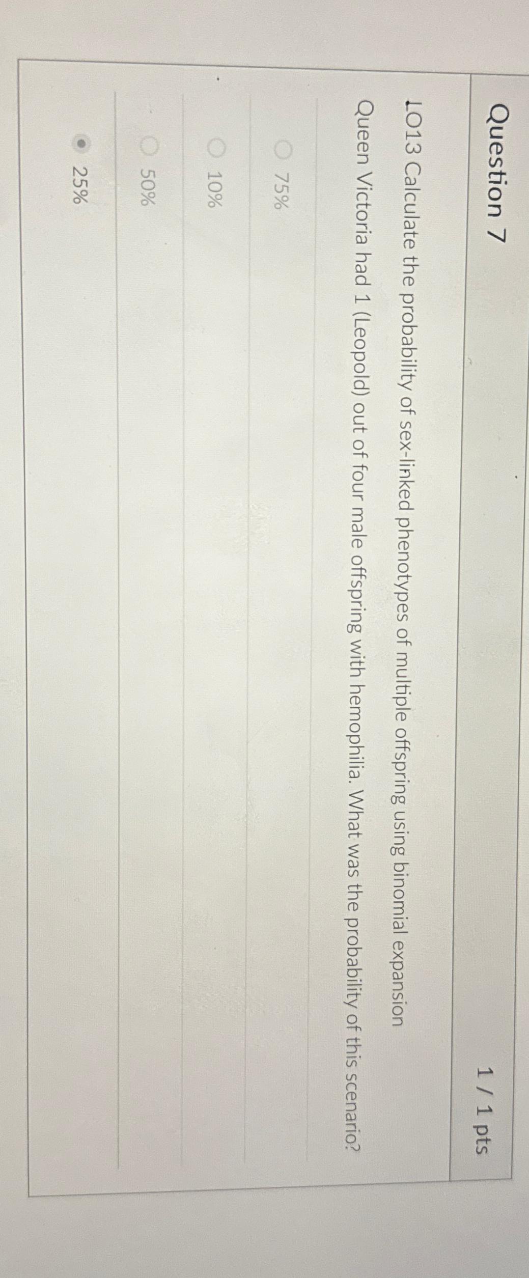 Solved Question 711 ﻿pts1013 ﻿Calculate the probability of | Chegg.com