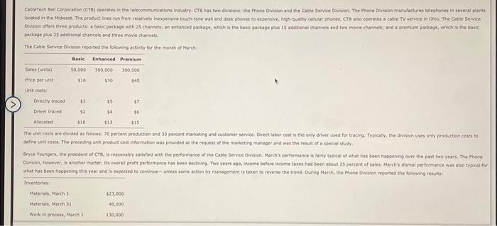Solved Cost Accounting Mastery Problemthe questions are | Chegg.com