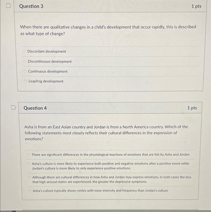 Solved Question 1 1 pts Which of the following is consistent | Chegg.com