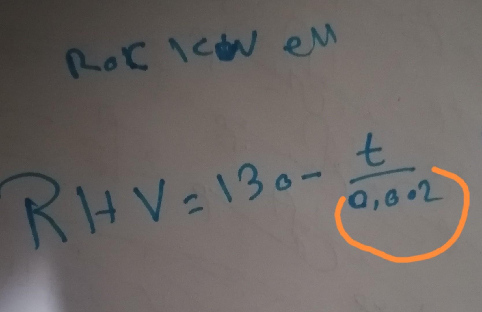 Solved ем ROK ICON el Rok ort RHV=130- 0,602 | Chegg.com