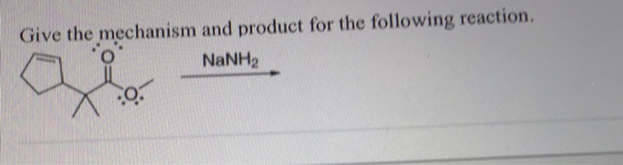 Solved Give the mechanism and product for the following | Chegg.com