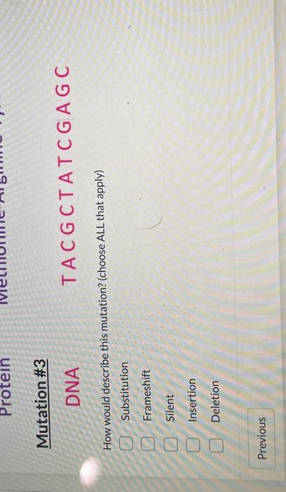 Solved 2 12 I point Apply What You've Learned - Mutations | Chegg.com