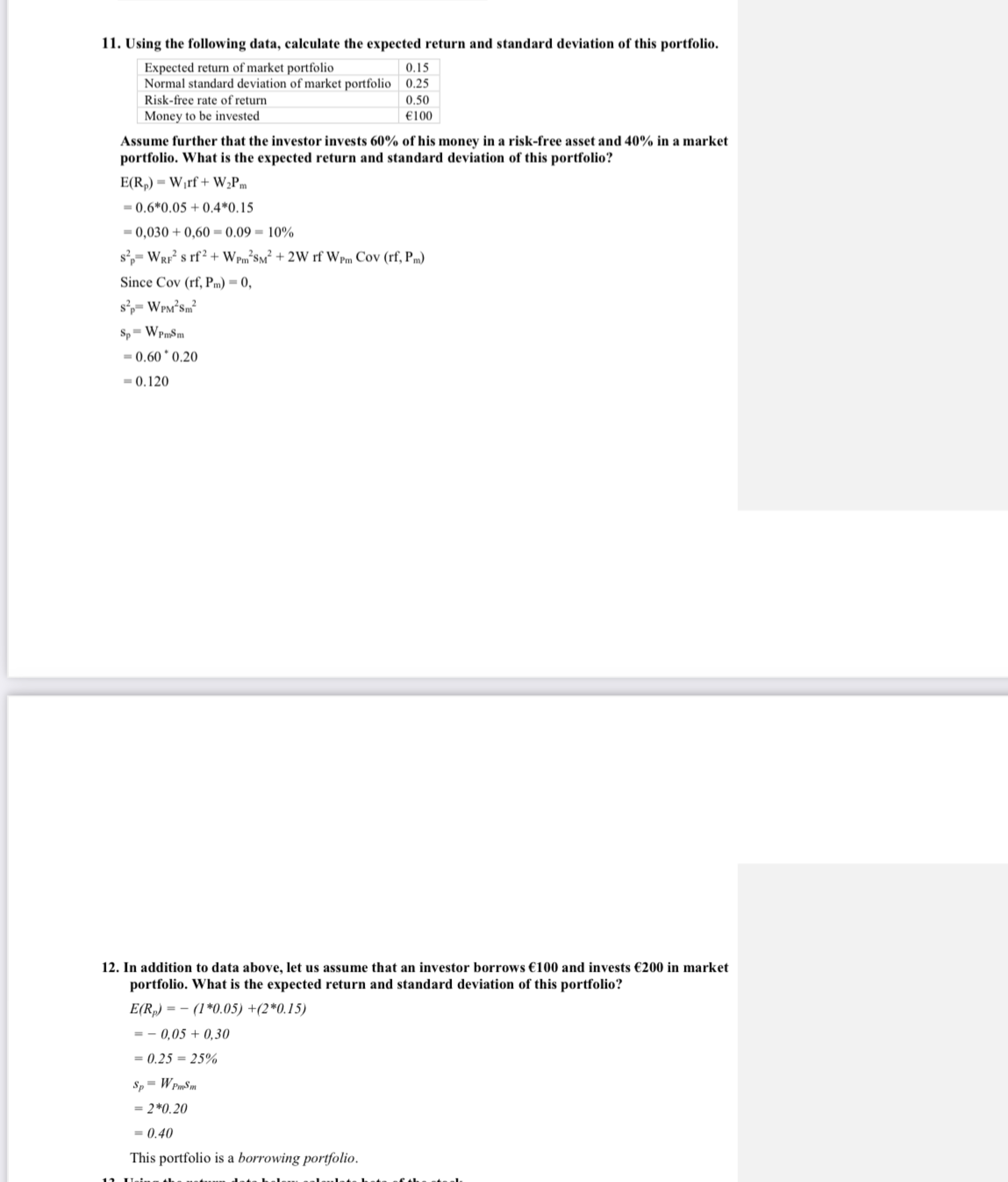 Solved In addition to data above, let us assume that an | Chegg.com