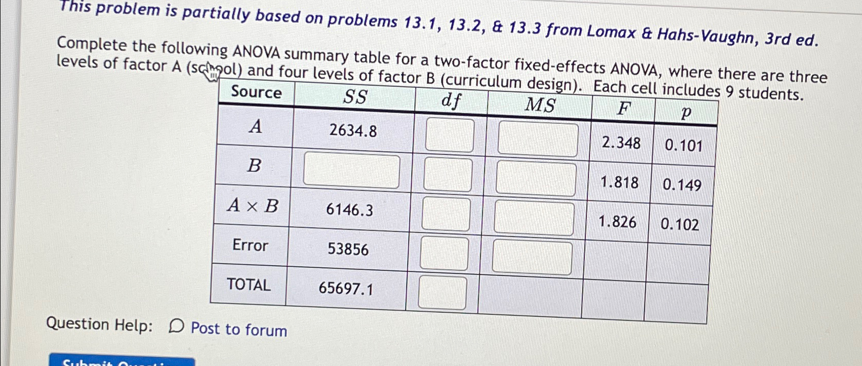 Solved This problem is partially based on problems | Chegg.com