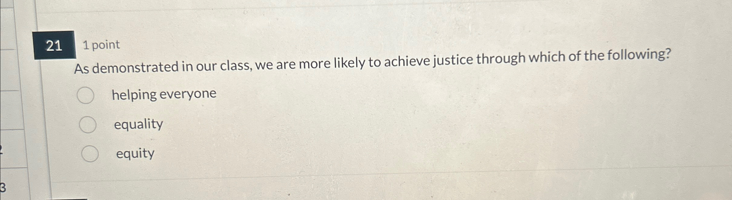 Solved 211 ﻿pointAs demonstrated in our class, we are more | Chegg.com
