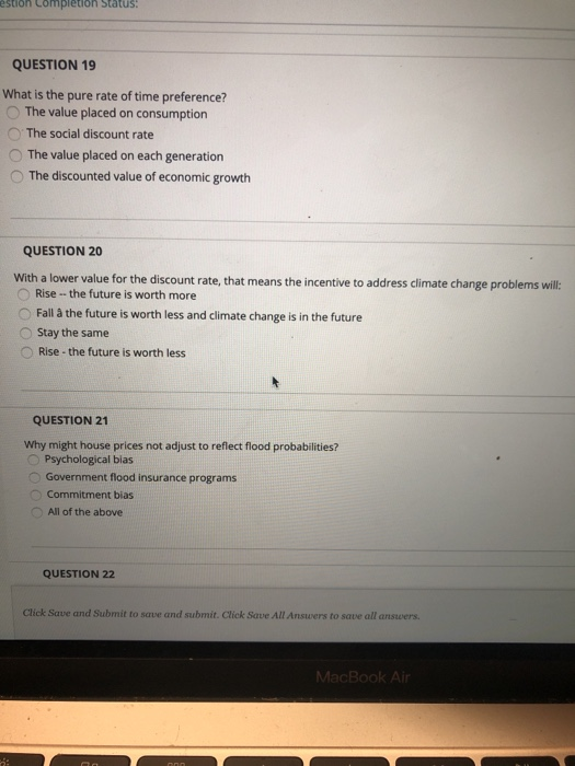 Solved Completion Status QUESTION 19 What is the pure rate | Chegg.com