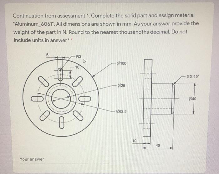 Solved Continuation from assessment 1. Complete the solid | Chegg.com Solved Continuation from assessment 1. Complete the solid | Chegg.com