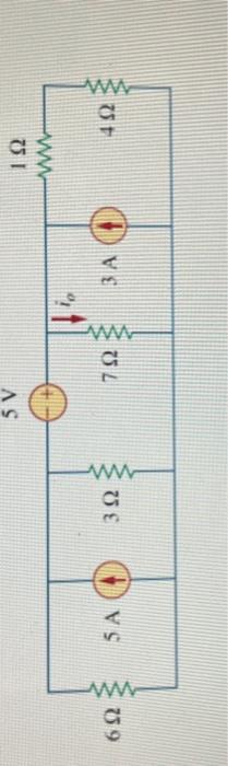 Solved use source transformation to find i0 in the circuit. | Chegg.com