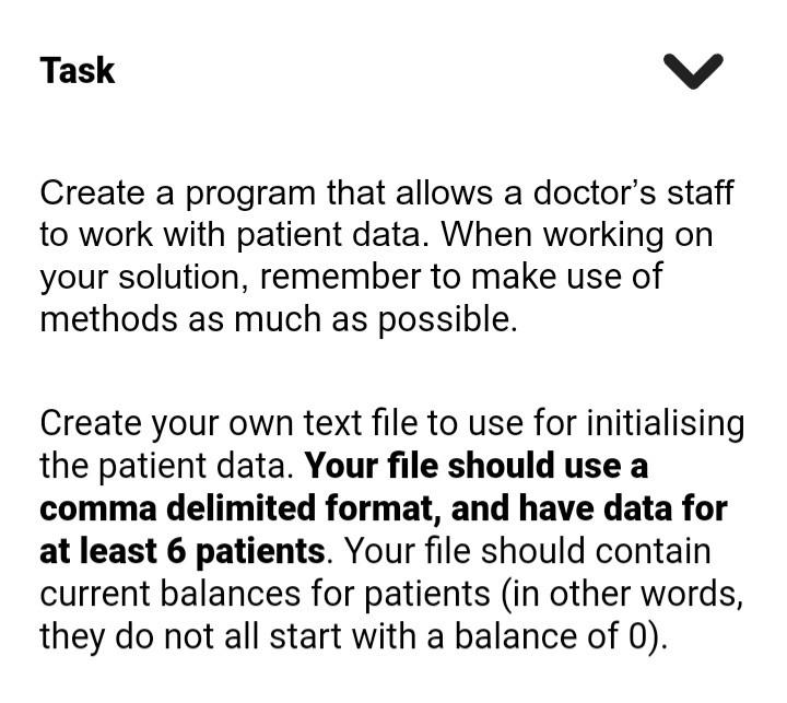 Solved Functionality required: - Allow the user to add a new | Chegg.com