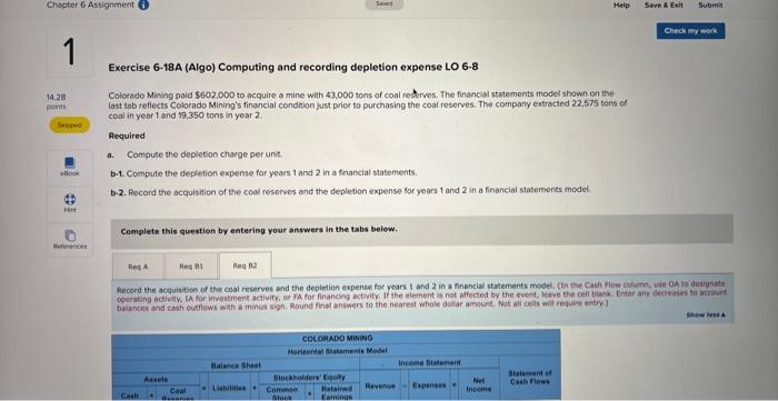 Solved Exercise 6-18A (Algo) Computing and recording | Chegg.com