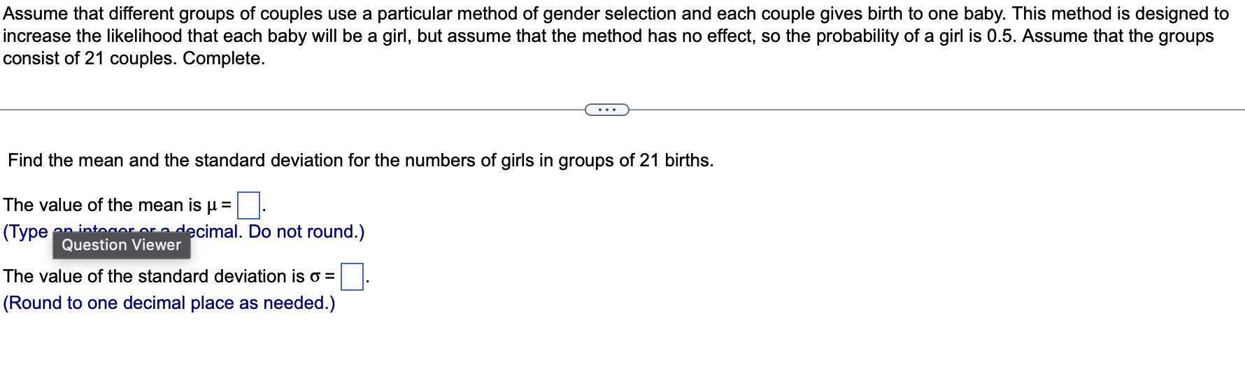 Solved Assume that different groups of couples use a | Chegg.com