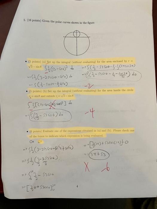 if you could do the highlighted sections because I | Chegg.com