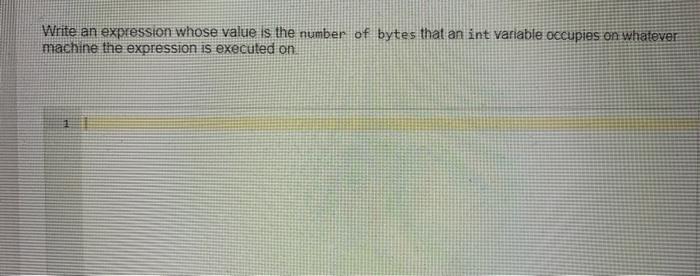 Solved Write an expression whose value is the number of | Chegg.com