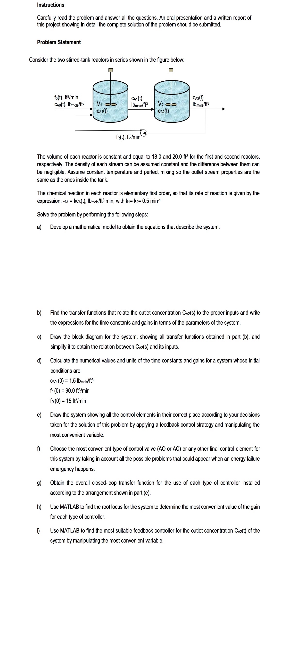 Solved InstructionsCarefully read the problem and answer all | Chegg.com