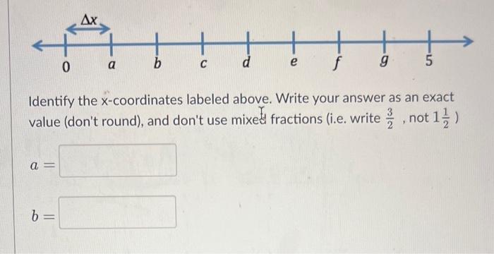 Solved The line segment above from x=0 to x=5 is partitioned | Chegg.com