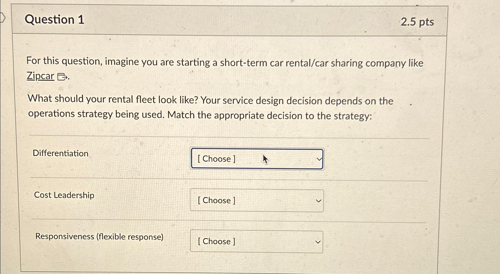 Solved Question 12.5ptsFor this question, imagine you are | Chegg.com