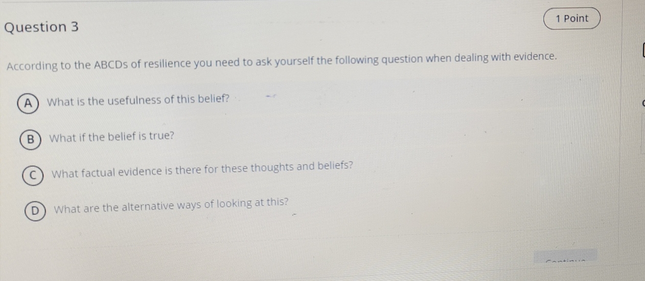 Solved Question 31 ﻿PointAccording to the ABCDS of | Chegg.com