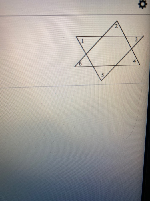 Solved find the sum of the measure of the numbered angles in | Chegg.com