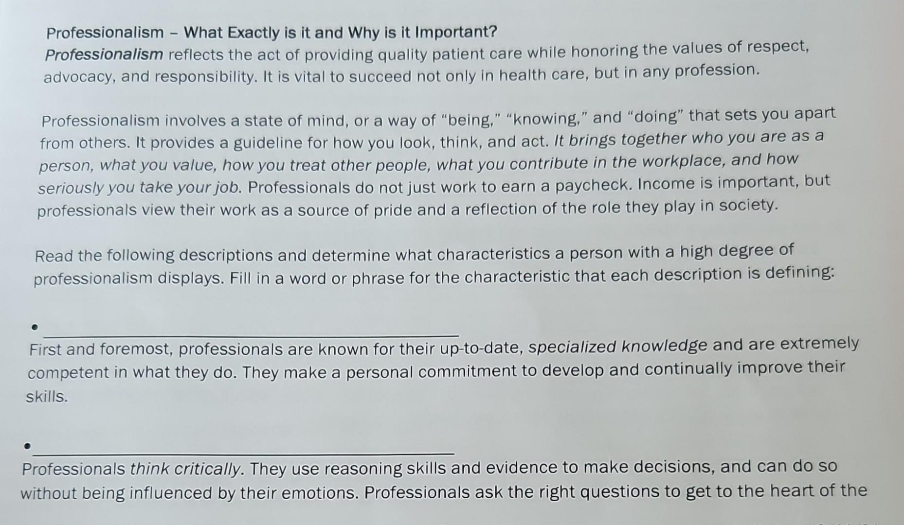 Solved matter, identify and analyze important information, | Chegg.com