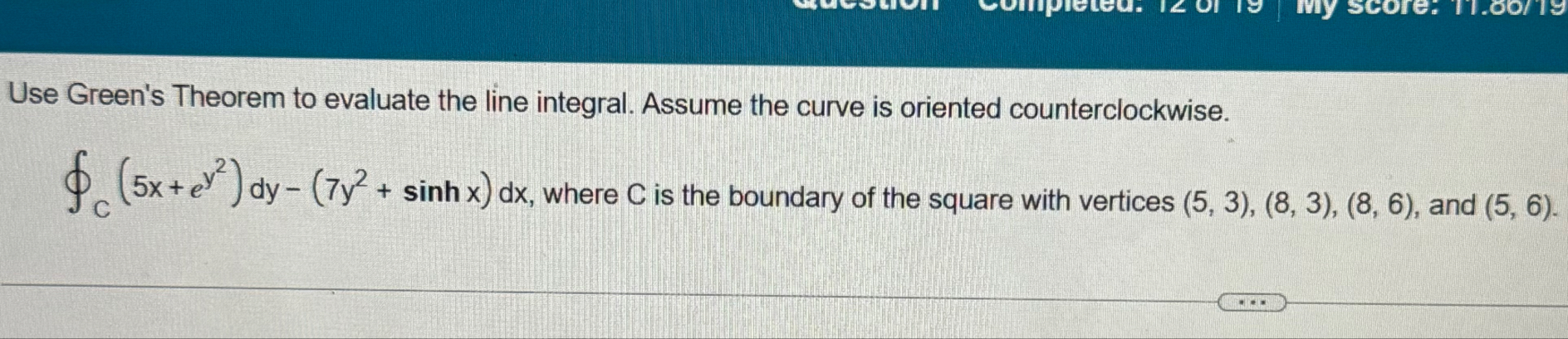 Solved Use Green's Theorem to evaluate the line integral. | Chegg.com