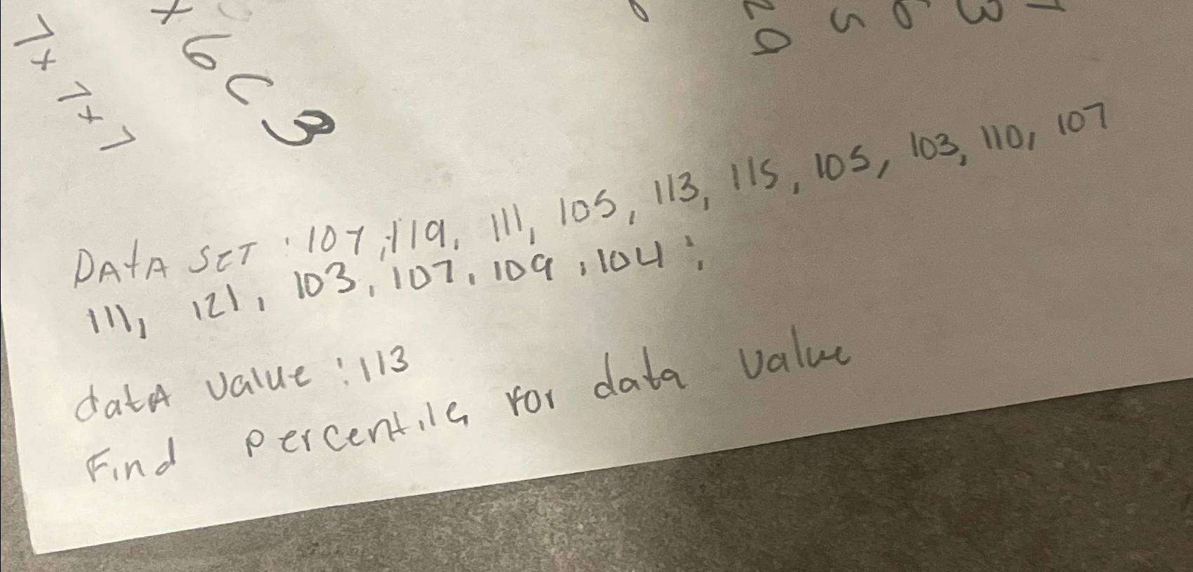 Solved ,DAtA SeT : 107,119,111,105,113,115,105,103,110, | Chegg.com