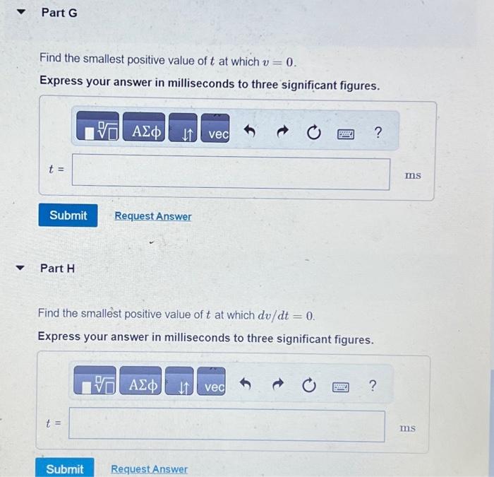 Solved A sinusoidal voltage is given by the expression | Chegg.com