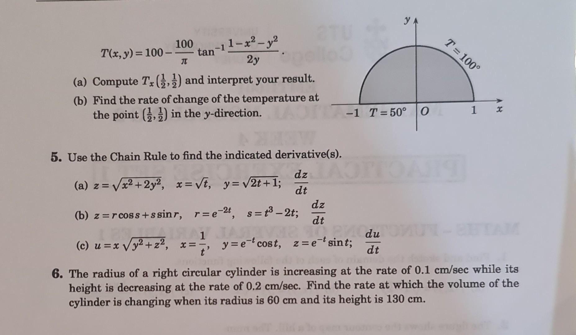 Solved 4. Consider the upper half-disk | Chegg.com