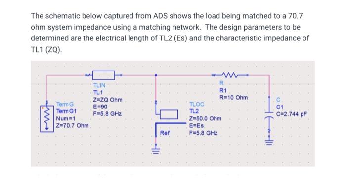 Solved is this a a) Matching network with shunt susceptance | Chegg.com