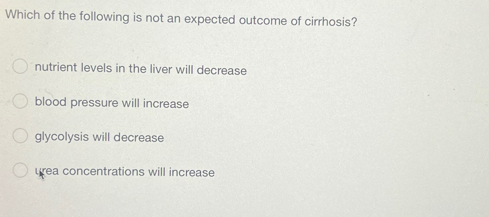 Solved Which of the following is not an expected outcome of | Chegg.com