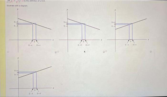 Solved Prove the statement using the s, & definition of a | Chegg.com
