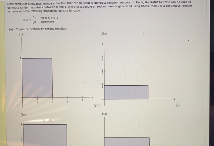 Solved Most computer languages include a function that can | Chegg.com
