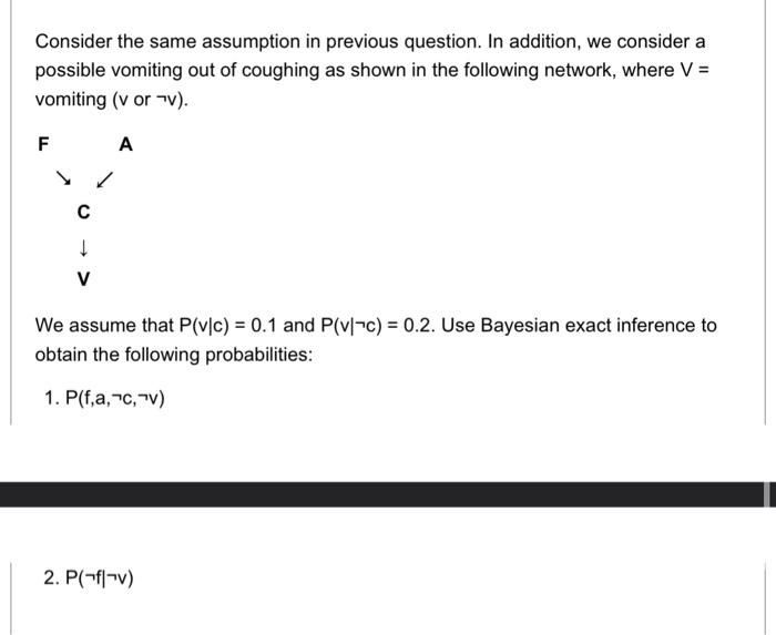 Solved can someone please solve this bayesian network? (all | Chegg.com