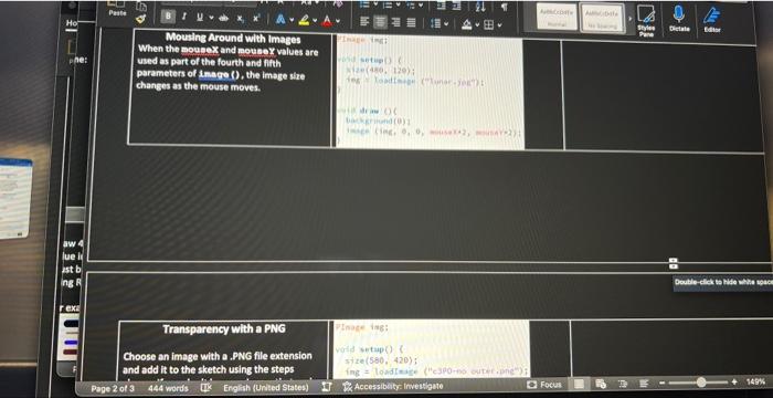 Solved Processing Programming LAB 3 - Media \& Images | Chegg.com