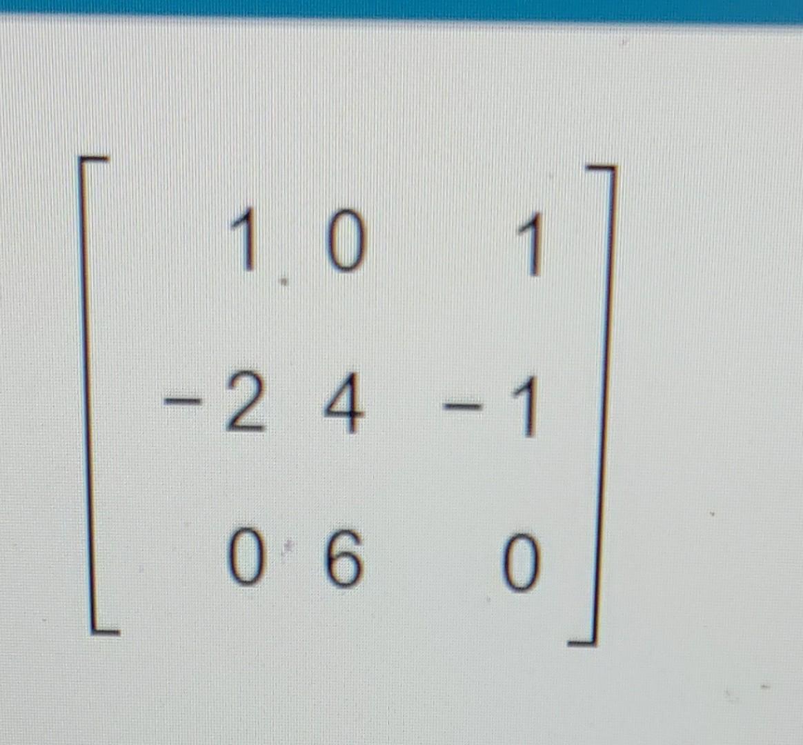 Solved Find The Characteristic Polynomial Of The Matrix