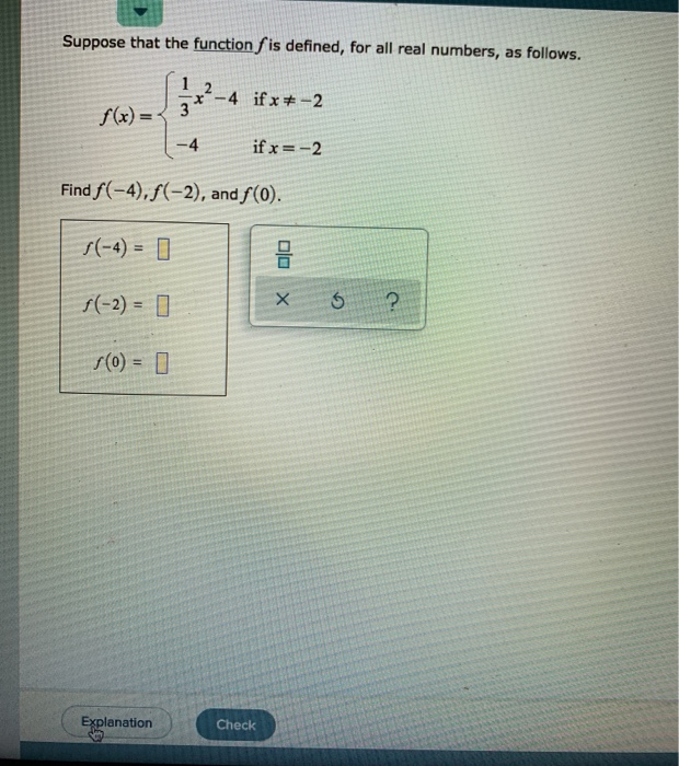 Solved Suppose That The Function F Is Defined For All Real