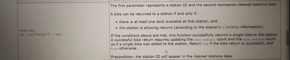 Solved The first parameter represents a station ID and the | Chegg.com