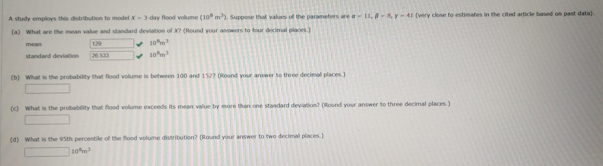 Solved The Two Parameter Gamma Distribution Can Be