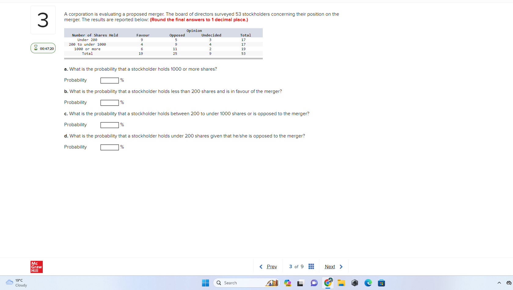 Solved 3A corporation is evaluating a proposed merger. The | Chegg.com
