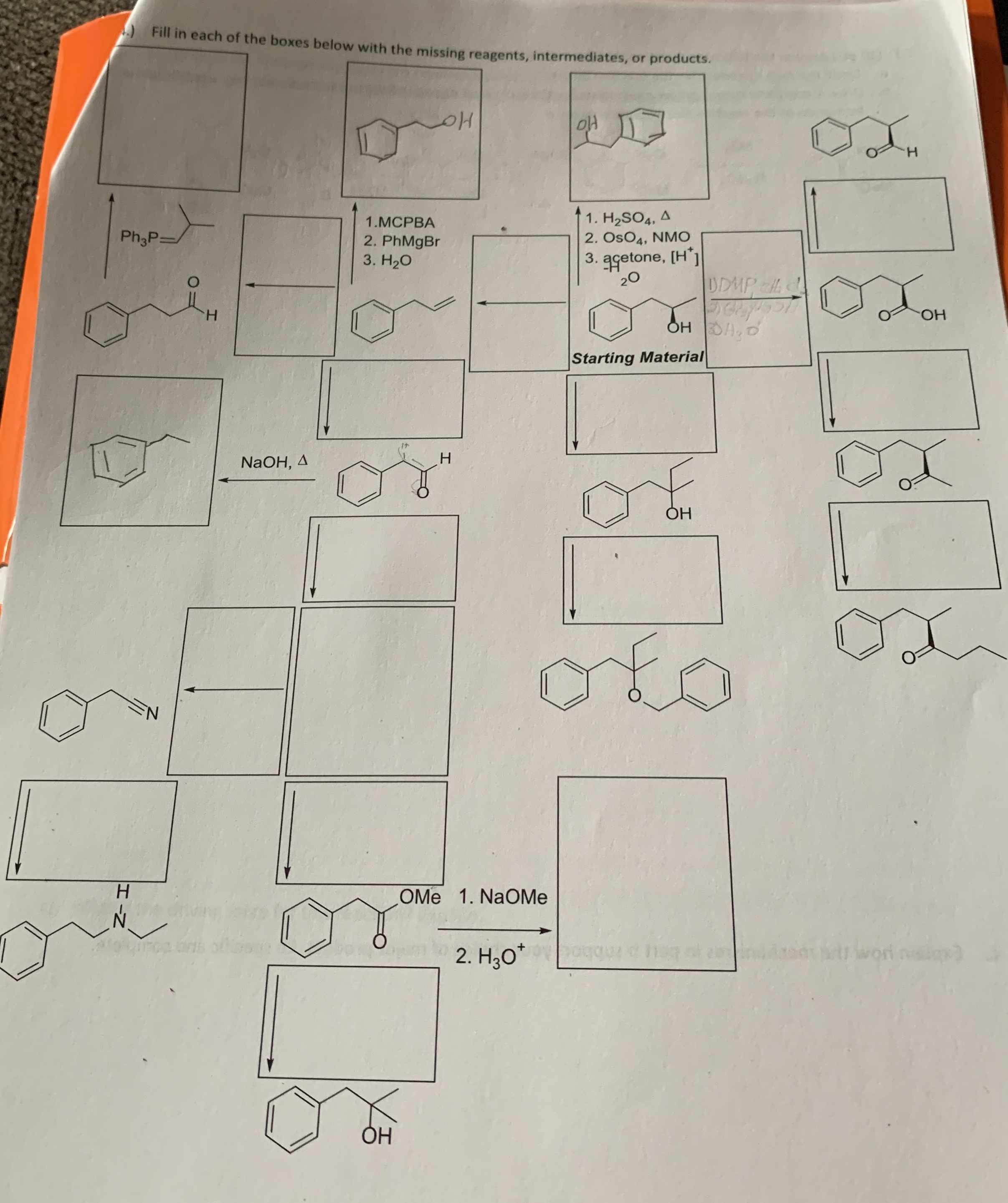 Solved Fill in each of the boxes below with the missing | Chegg.com