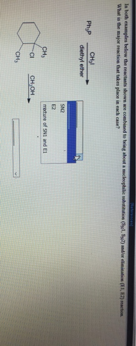 Solved References In both examples below the reactants shown | Chegg.com