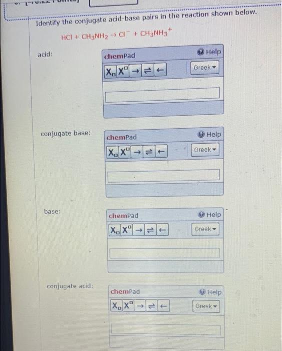Solved Identify the conjugate acid-base pairs in the | Chegg.com