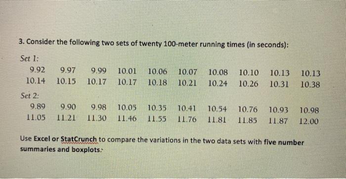 Solved Project-1 1) Use Excel or StatCrunch (available in | Chegg.com