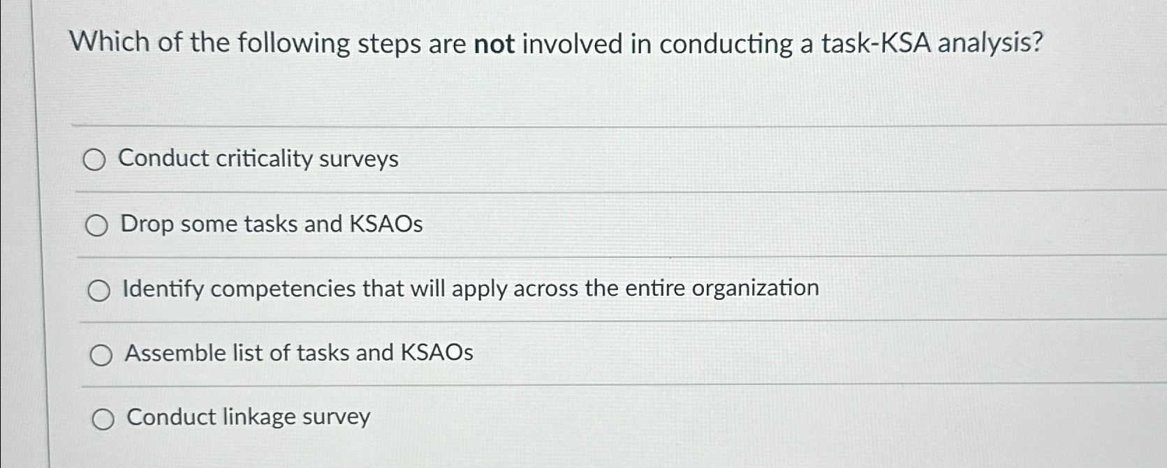 Solved Which of the following steps are not involved in | Chegg.com