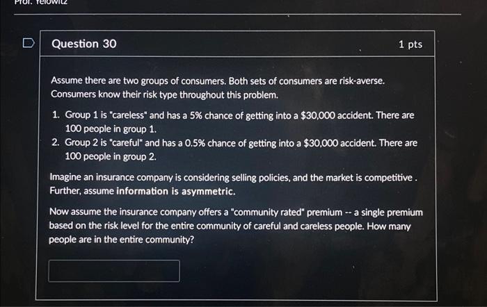 Solved Assume there are two groups of consumers. Both sets | Chegg.com